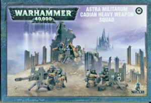 Astra Militarum: Cadian Heavy Weapons Squad Boxed Set • games ...