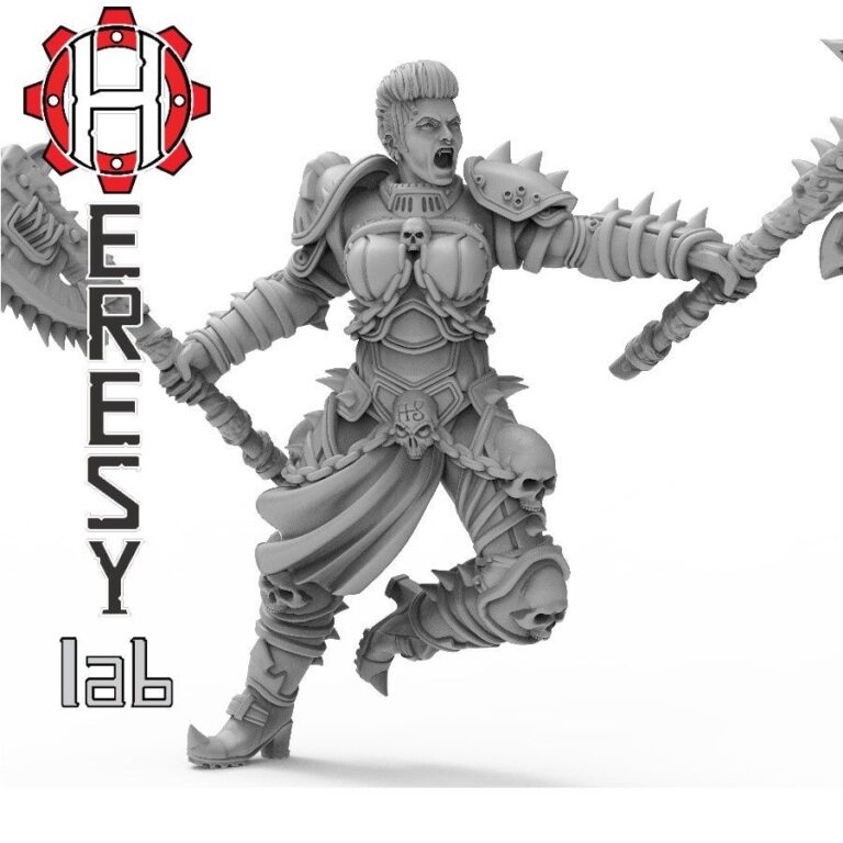 Heresy Lab: Female Seer Ildin Tseia • games, miniatures, and supplies ...