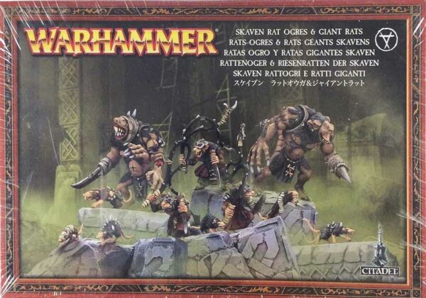 Skaven: Rat Ogors, Giant Rats and Packmasters Boxed Set • games ...