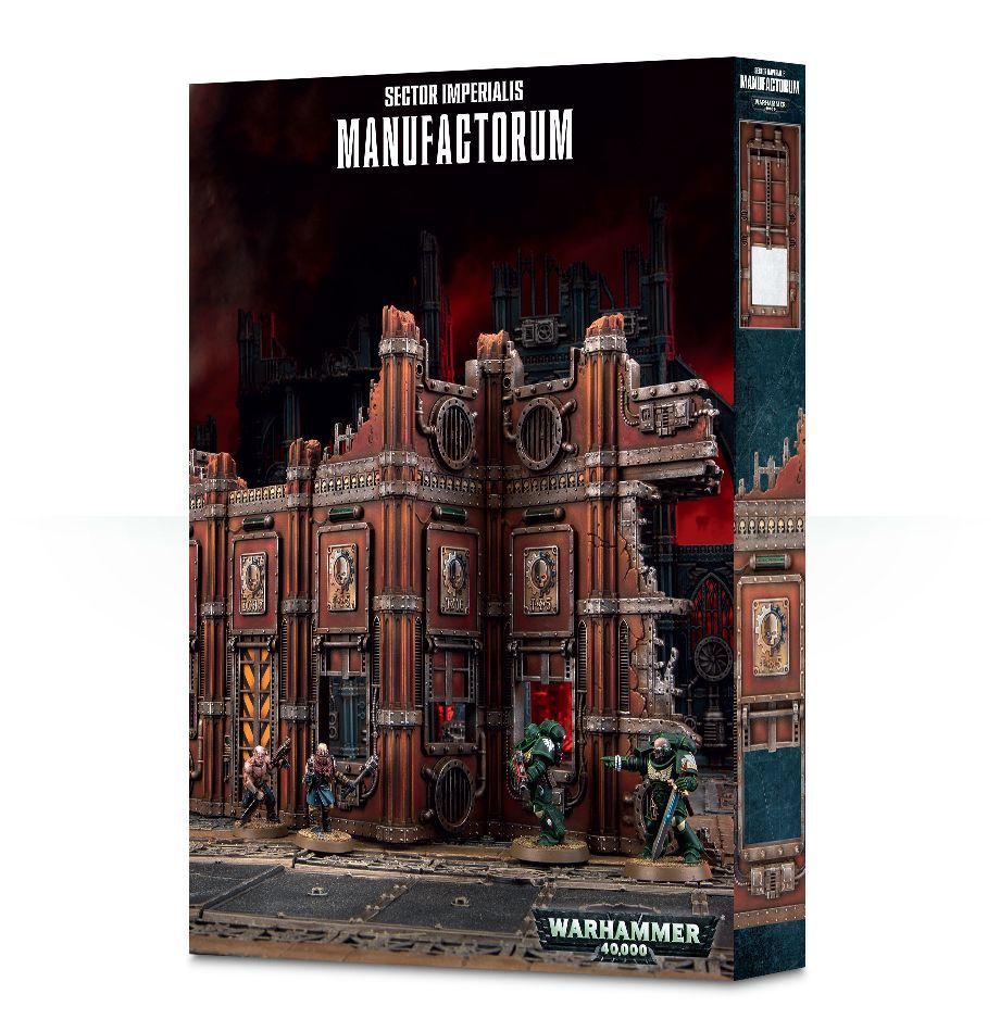40K Terrain: Sector Imperialis Manufactorum • games, miniatures, and ...
