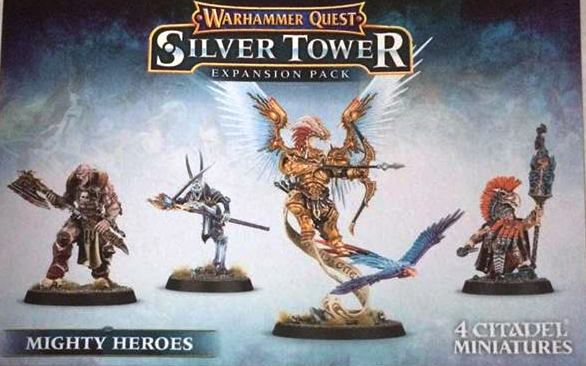 Warhammer Quest: Silver Tower Mighty Heroes Boxed Set • games ...