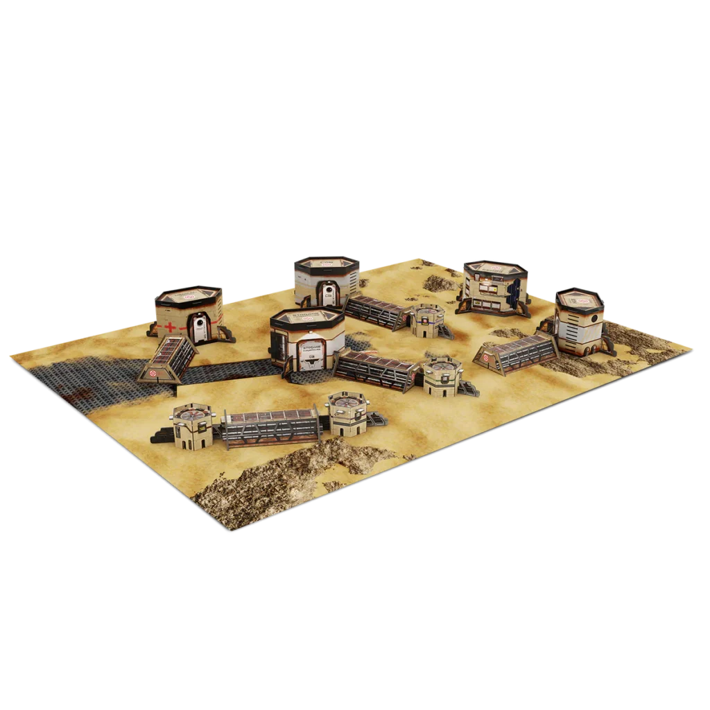 Infinity Accessories: Akashi Site Scenery Pack • games, miniatures, and ...