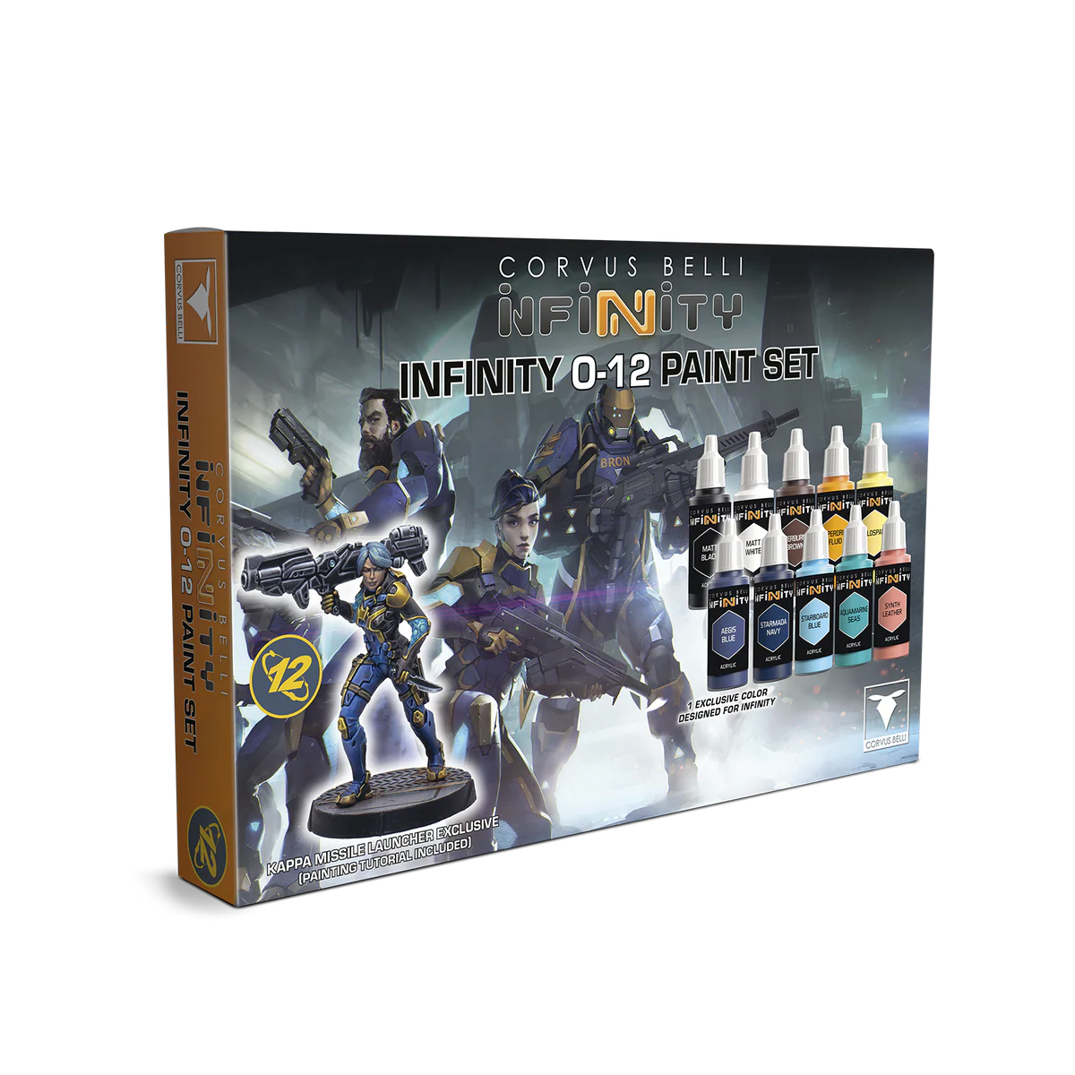 0-12: O-12 Paint Set Kappa Missile Launcher Exclusive • games ...